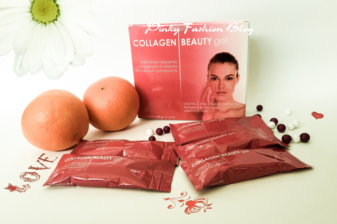 Za lep in zdrav videz kože, las in nohtov... 🍊 COLLAGEN BEAUTY gel ...